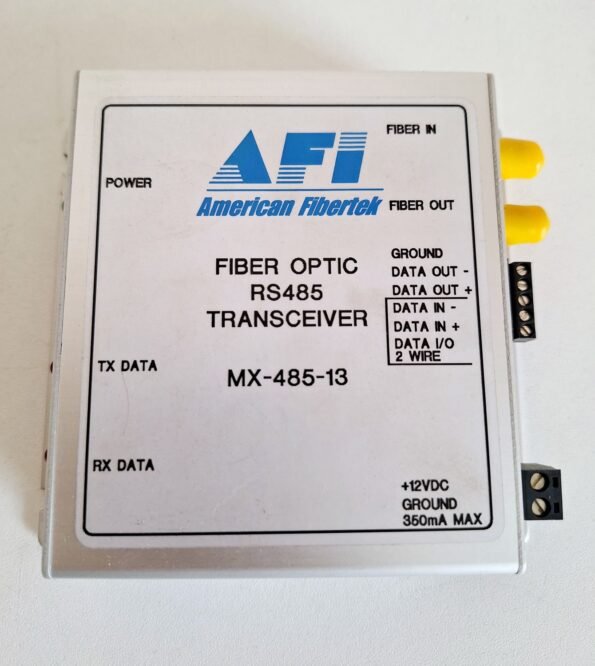 American Fibertek MX-485-13 Fiber Optic RS485 Transceiver – Tidal ...