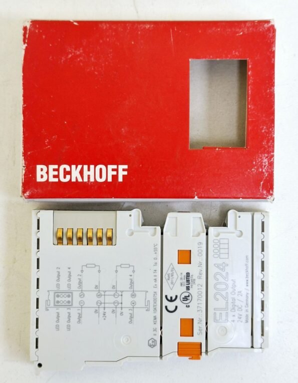Beckhoff EL2024 Analog Input Module – Tidal Energy Machines